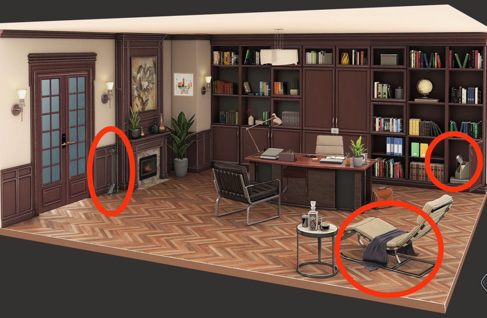 Solution Rooms And Exits Chapitre 2 niveau 3 : Bureau