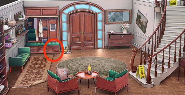 Solution Rooms And Exits Chapitre 2 niveau 24 : couloir