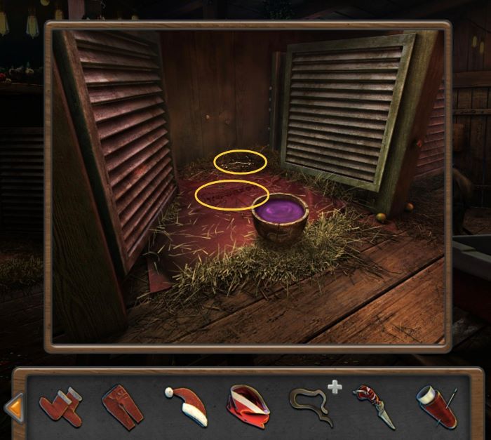 Solution Tricky Doors Niveau 14 : Maison du Père Noël