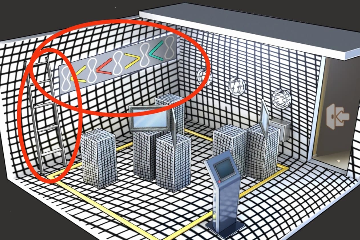 Solution Rooms And Exits Chapitre 3 niveau 8: Illusions et énigmes