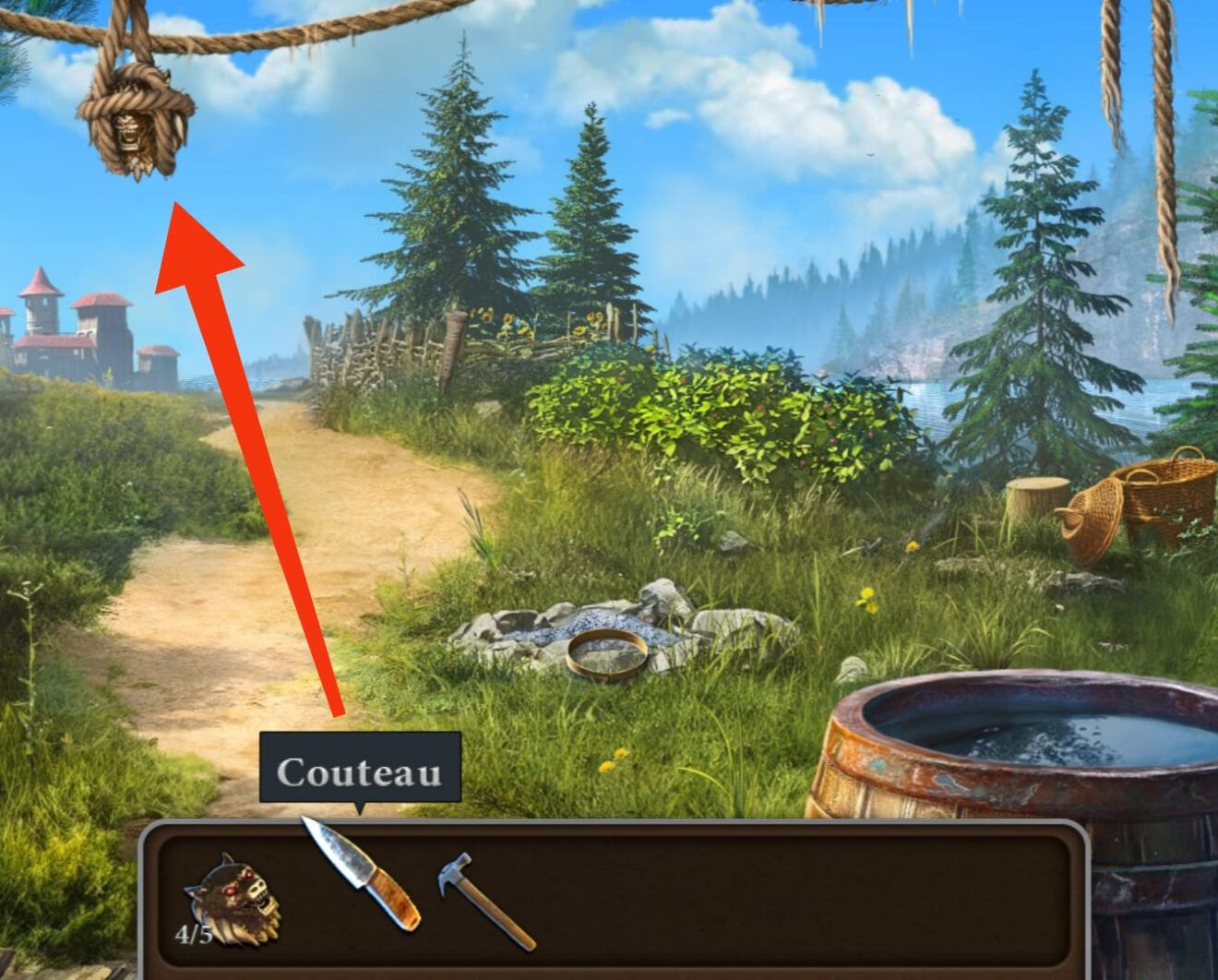 Solution Legendary Tales 4 Solution chapitre 1 sur la route